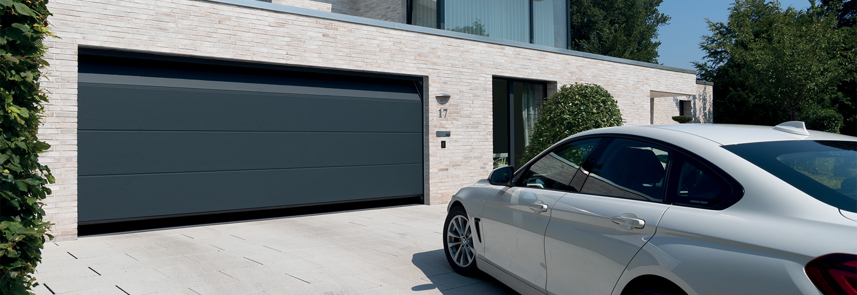 PORTE DE GARAGE SECTIONNELLE EUROMATIC RAINURES L - Tubauto